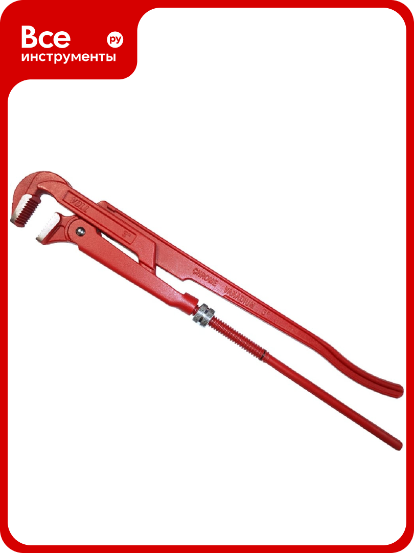 Газовый ключ VOLL 90 град, 3" 5.01300