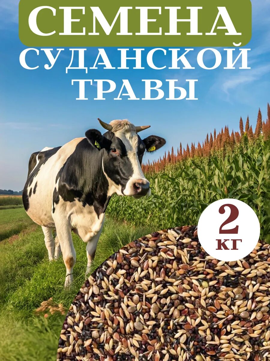 Сидераты семена суданская трава 2 кг