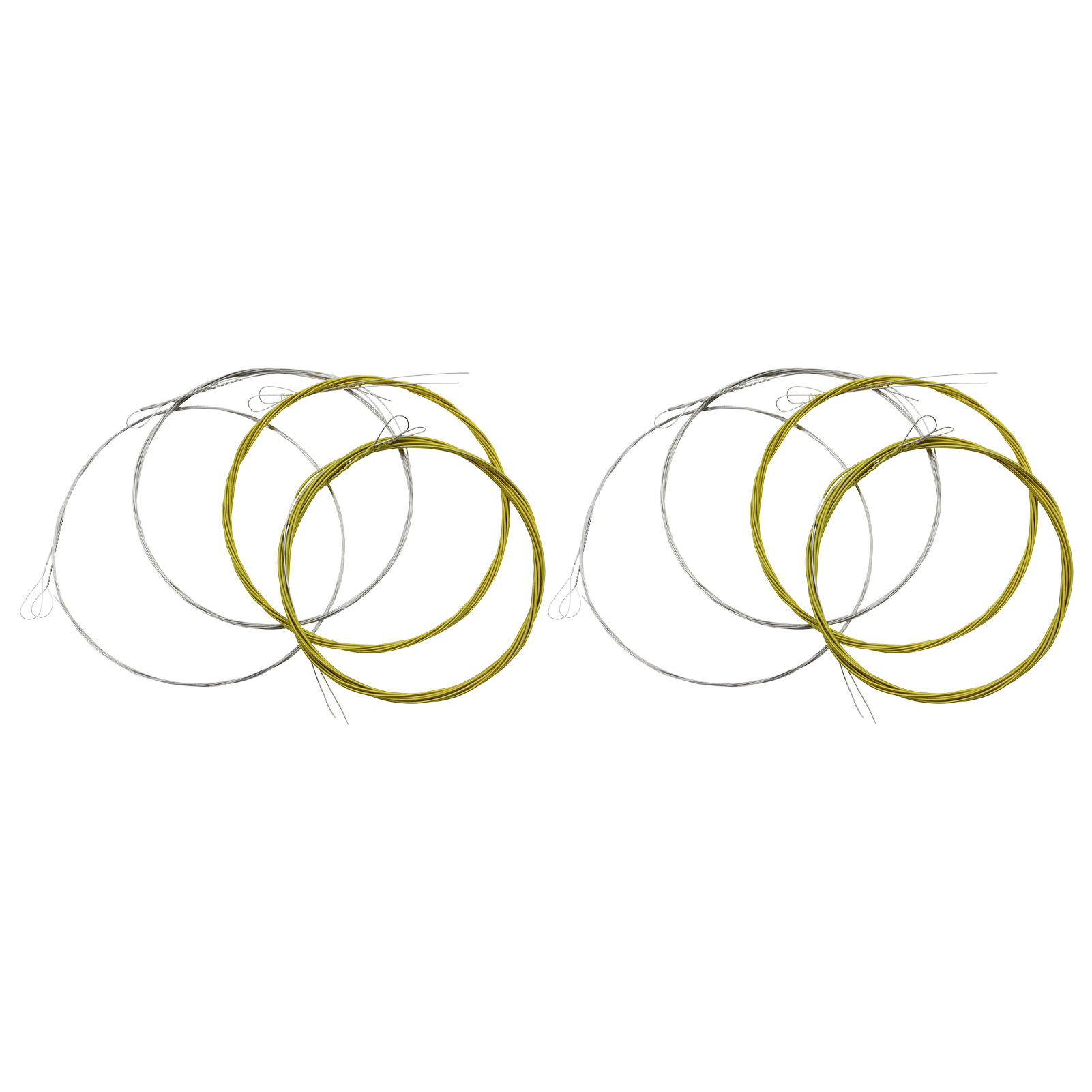 Набор струн для мандолины из нержавеющей стали, 8 шт. сменных струн для мандолины, высококачественная нержавеющая сталь, прочная и долговечная