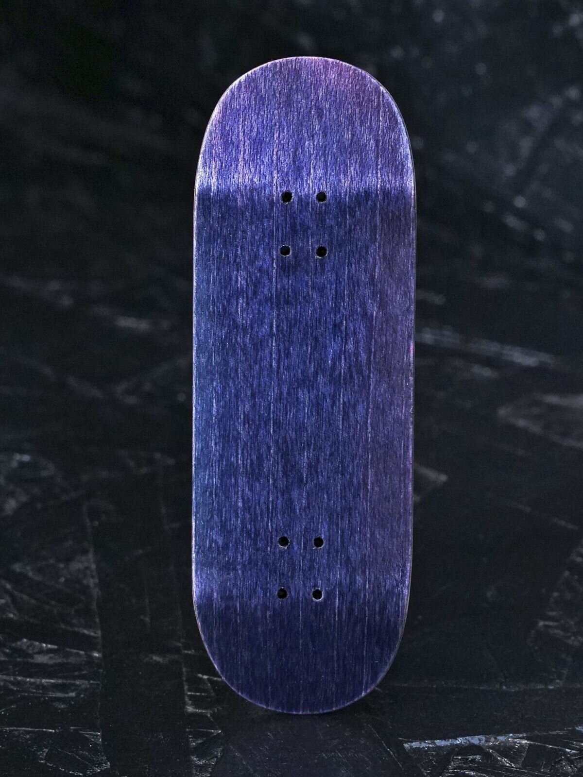 Дека для фингерборда ZZAP Blank Smoke Blue 34 x 98 мм Low concave