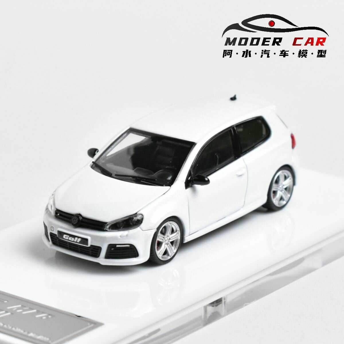 Миниатюрная модель автомобиля из литого металла Фольксваген Гольф R MK6 модель автомобиля Игрушки 1:64 Volkswagen GOLF R MK6