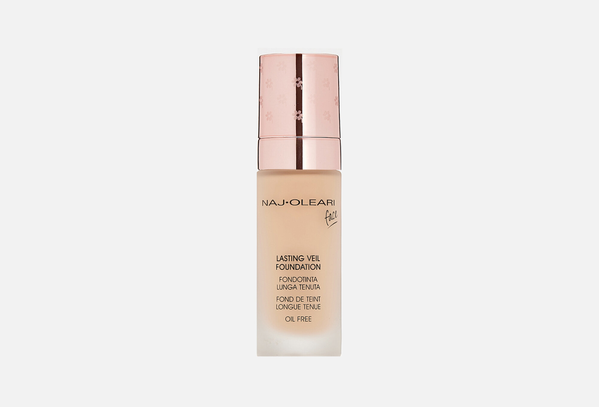 Тональный флюид для лица NAJ OLEARI Lasting Veil 20 мл 102, Rosa naturale