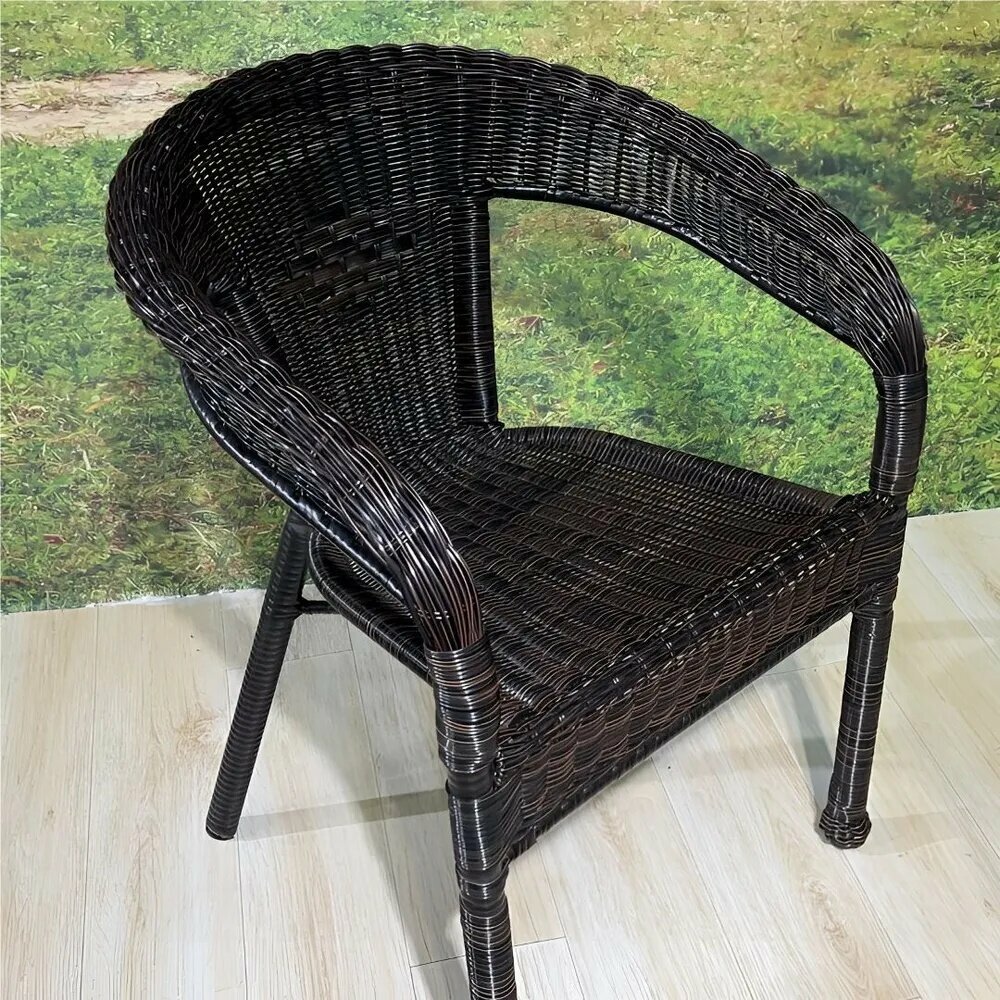 Садовый стул, Ротанг, 60х55х77 см, 2 шт