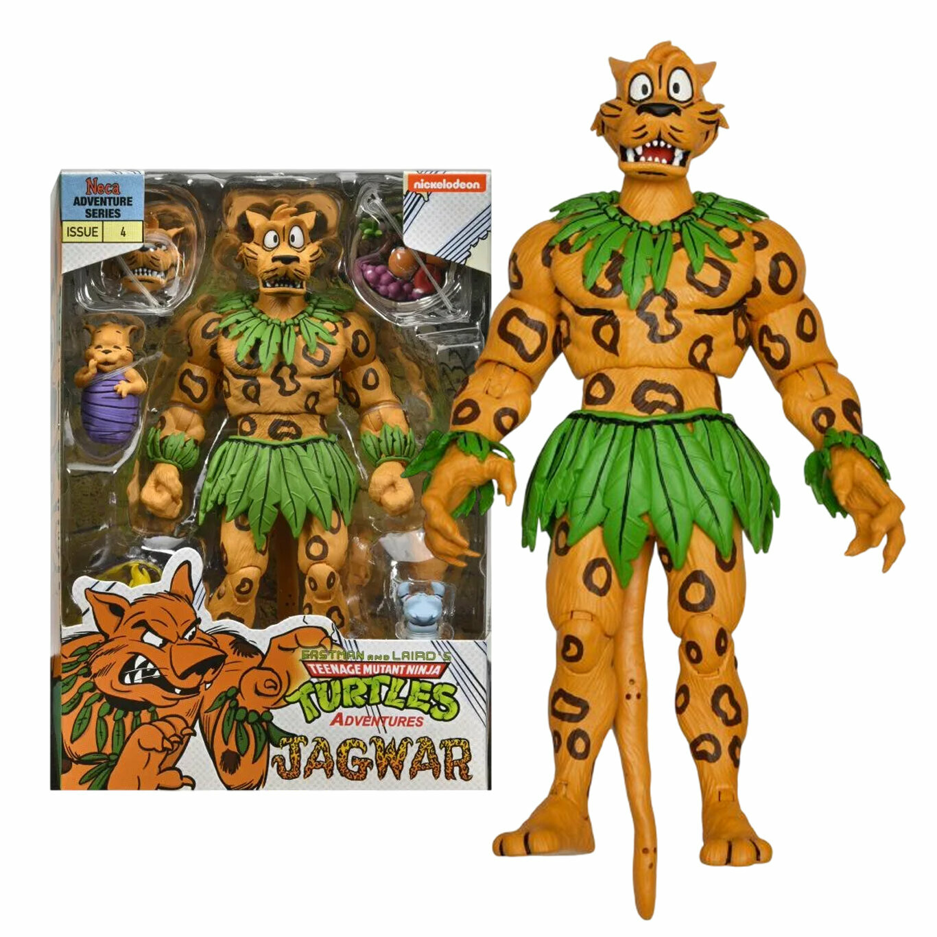 Фигурка Джагвар "Черепашки ниндзя" от Neca, коллекционная, 16 см