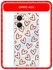 Чехол на Oppo A5x / Оппо А5x с принтом "Little hearts doodles 2 - 14 февраля", п...