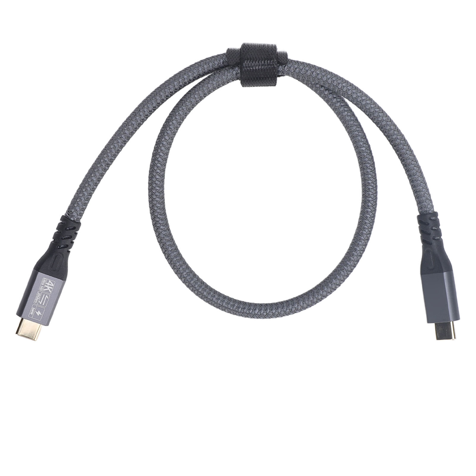 Кабель USB C - USB C с поддержкой передачи данных 20 Гбит/с, быстрой зарядки 240 Вт, видеовыхода 4K 60 Гц, кабеля USB C 3.2 Gen 2 длиной 0,5 м / 1,6 фута