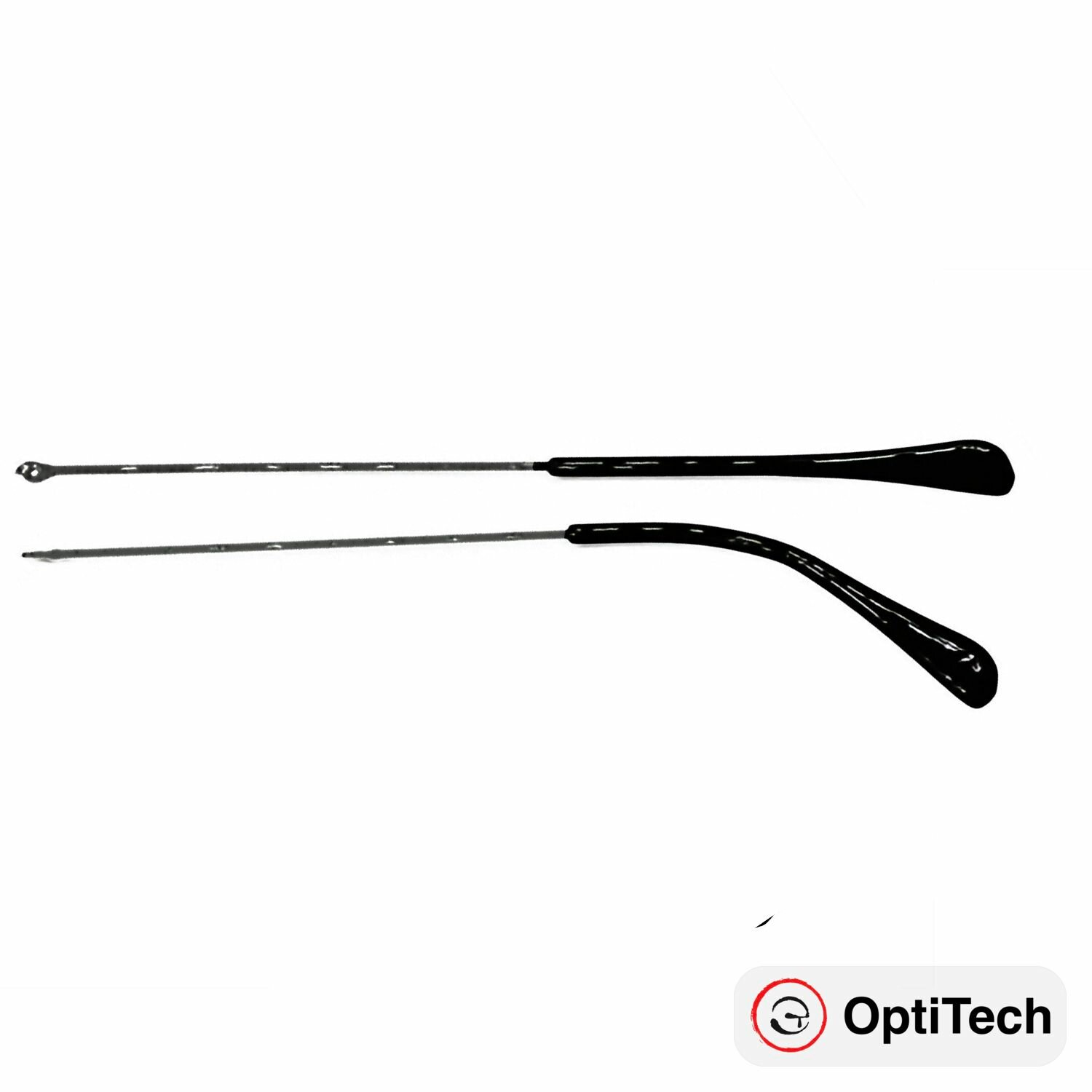 Дужка OptiTech для очков, тонкая, под петлю RAL 0.95 мм, для разного типа оправ, в том числе Ray Ban, чернёный