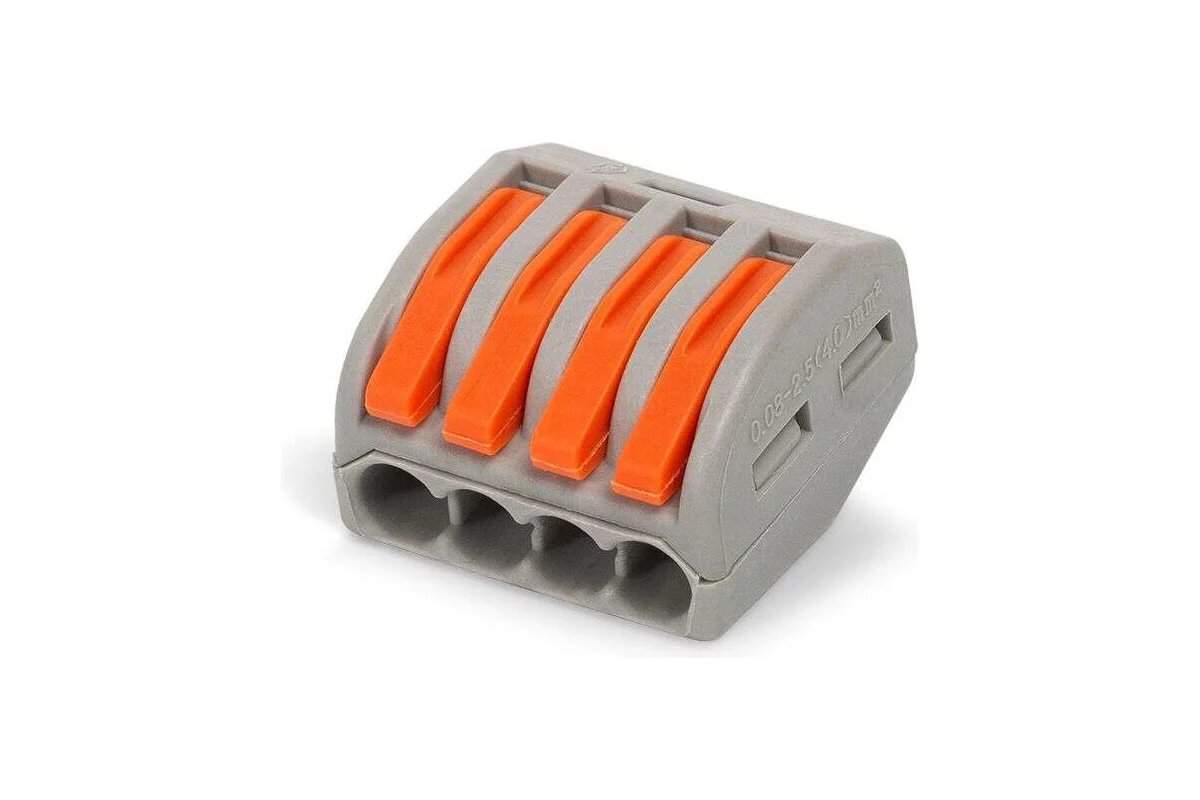 Клемма универсальная КВТ СМК 222-414, набор 50 шт в упаковке, 92364, монтажная