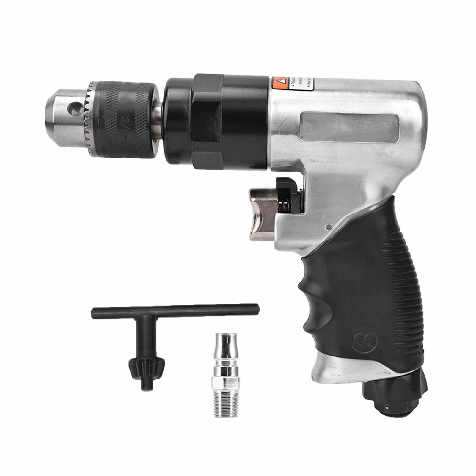 3/8-дюймовая пневматическая дрель пистолетного типа с самоблокировкой, пневматический ручной инструмент с тремя когтями, 1800 об/мин