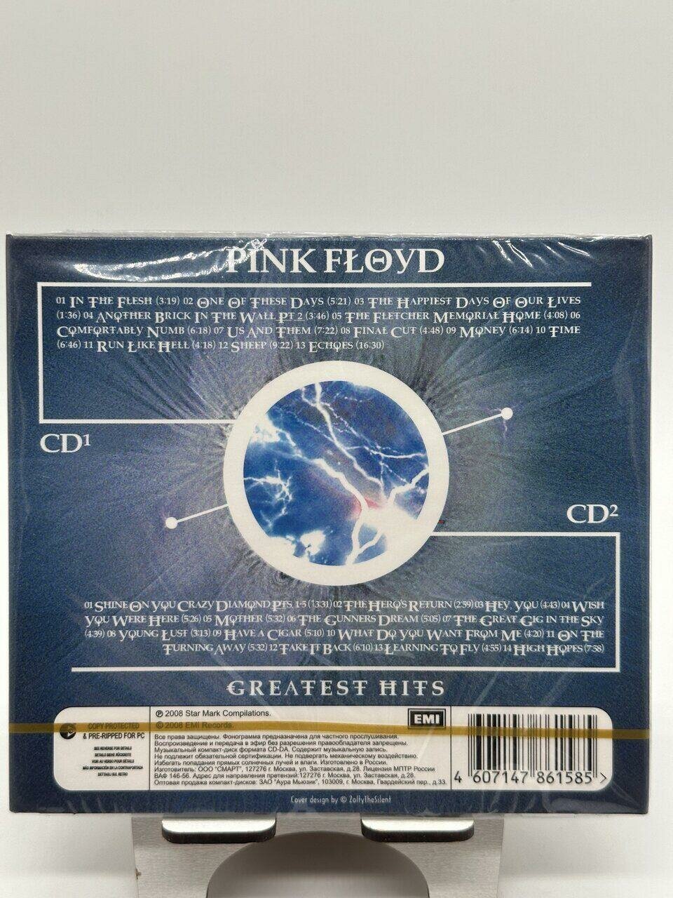 CD Диск с музыкой Pink Floyd Лучшее 2 СD — фото 1