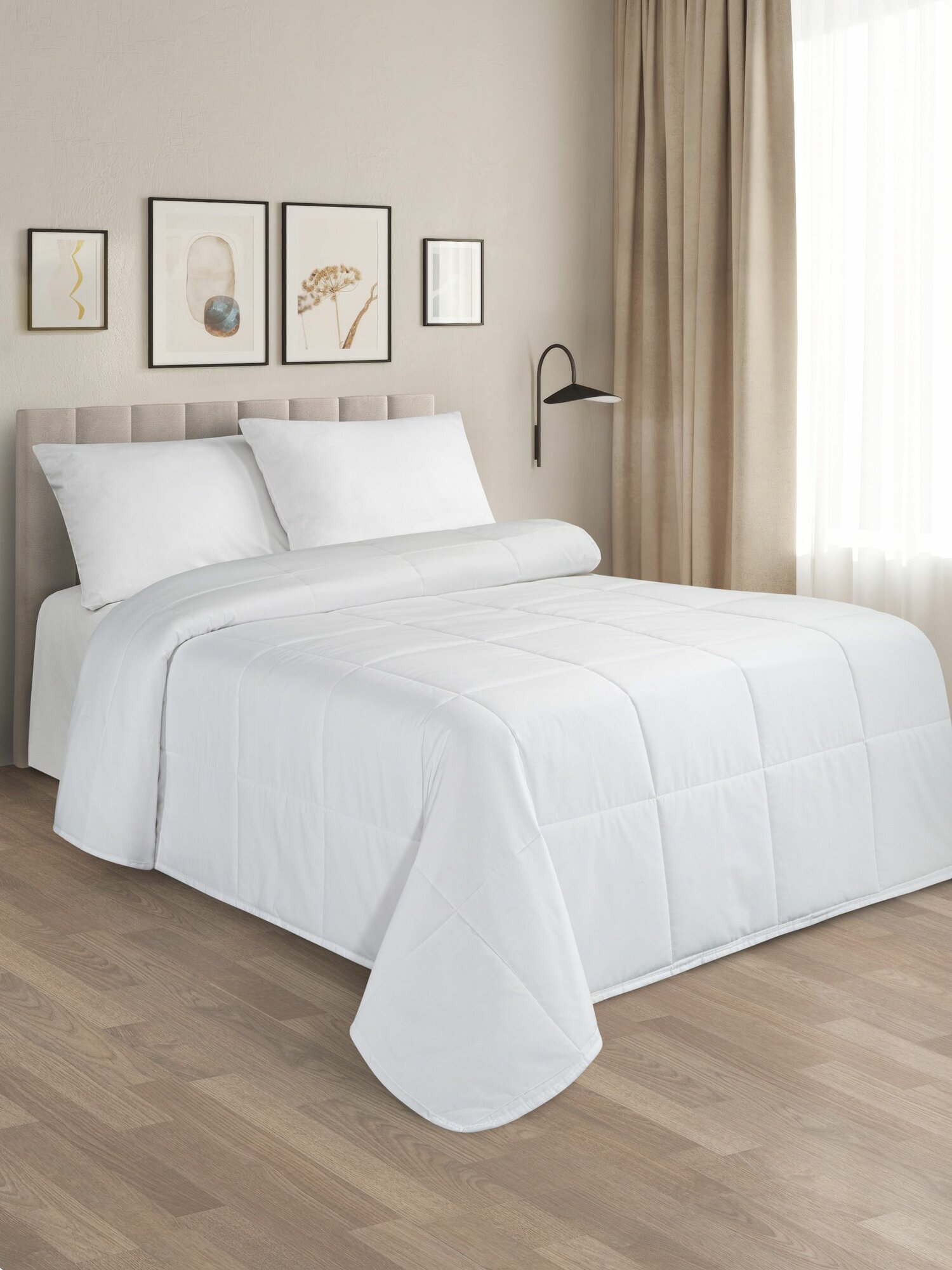 Одеяло Летнее Вальтери, 195х215, белое