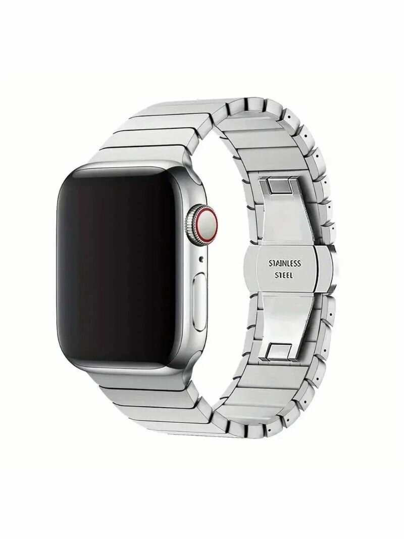 Браслет для Apple Watch Band iWatch 11/10/9/8/7/6/5/4 SE 3 Ultra Браслет из нержавеющей стали для серии 38 40 41 мм