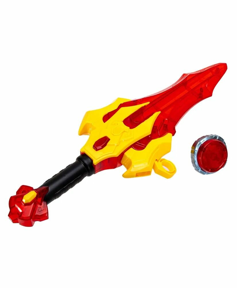 Волчок Армор Рейнджеры с пусковым механизмом, Армо лончер красный, B005113