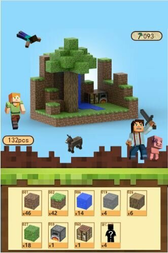 Магнитный Конструктор Майнкрафт набор детали фигурок Игрушка Minecraft My World , minecraft Комплект из магнитных блоков