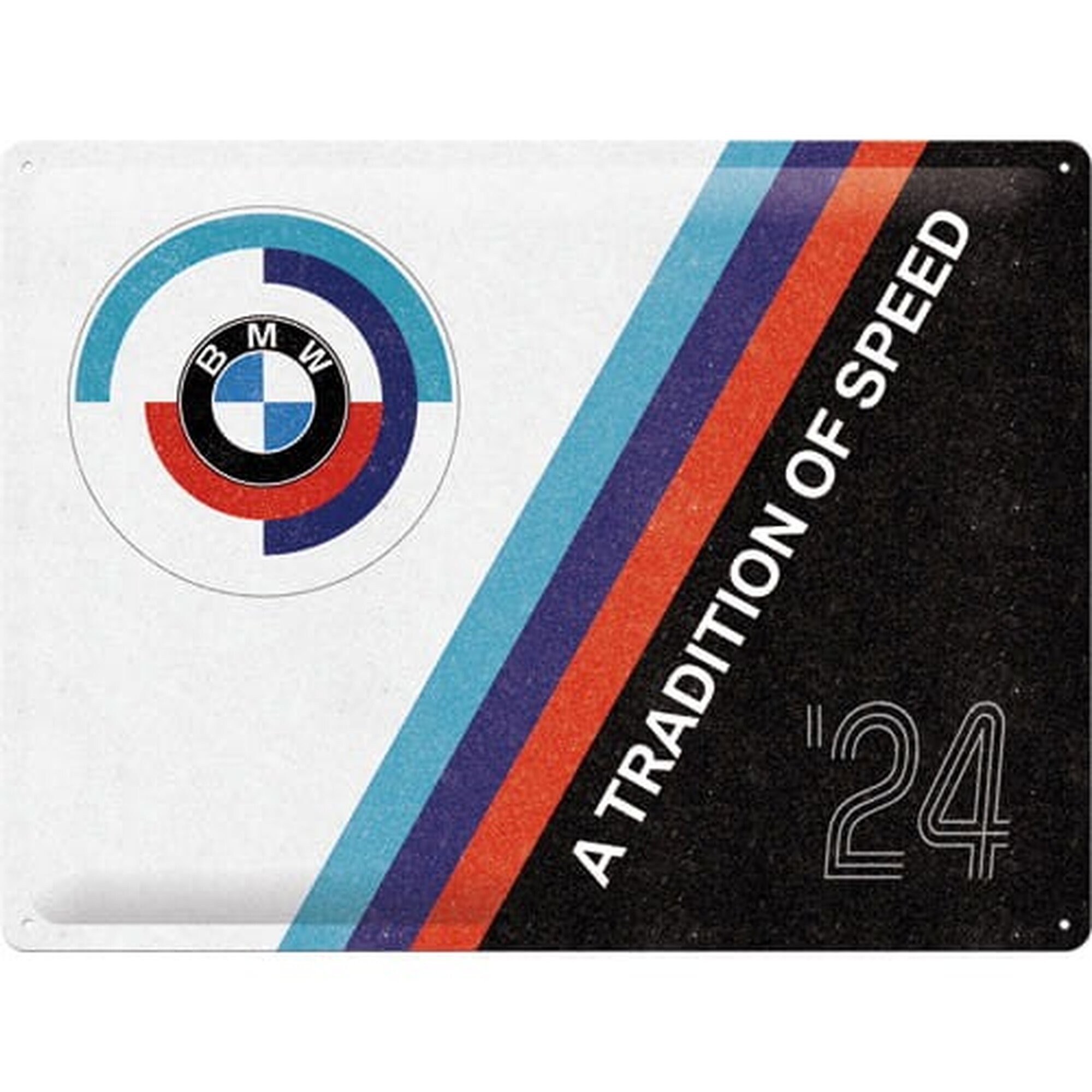 Металлическая табличка BMW Motorsport Tradition -23312, 30x40 см