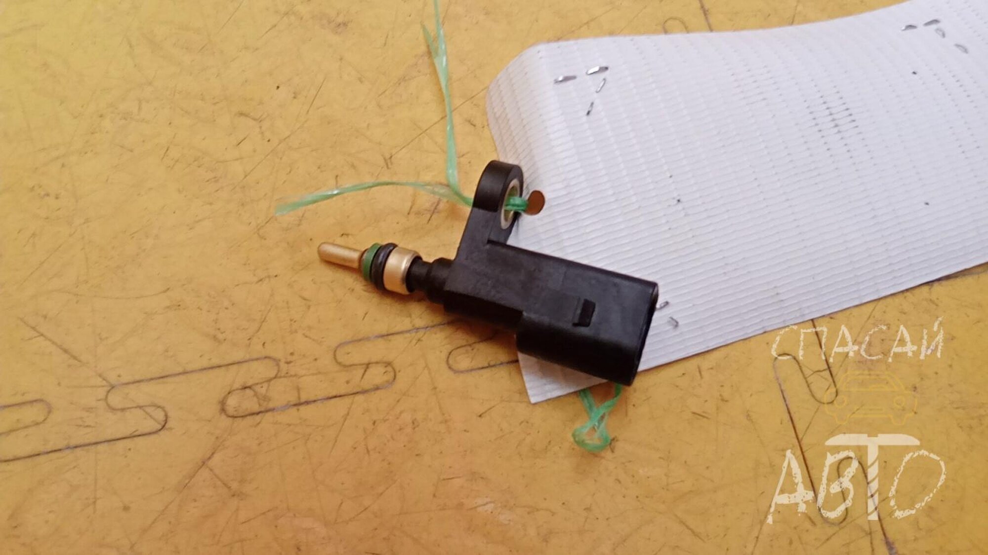 Датчик температуры VAG 03F919501B, для Volkswagen Tiguan, серый