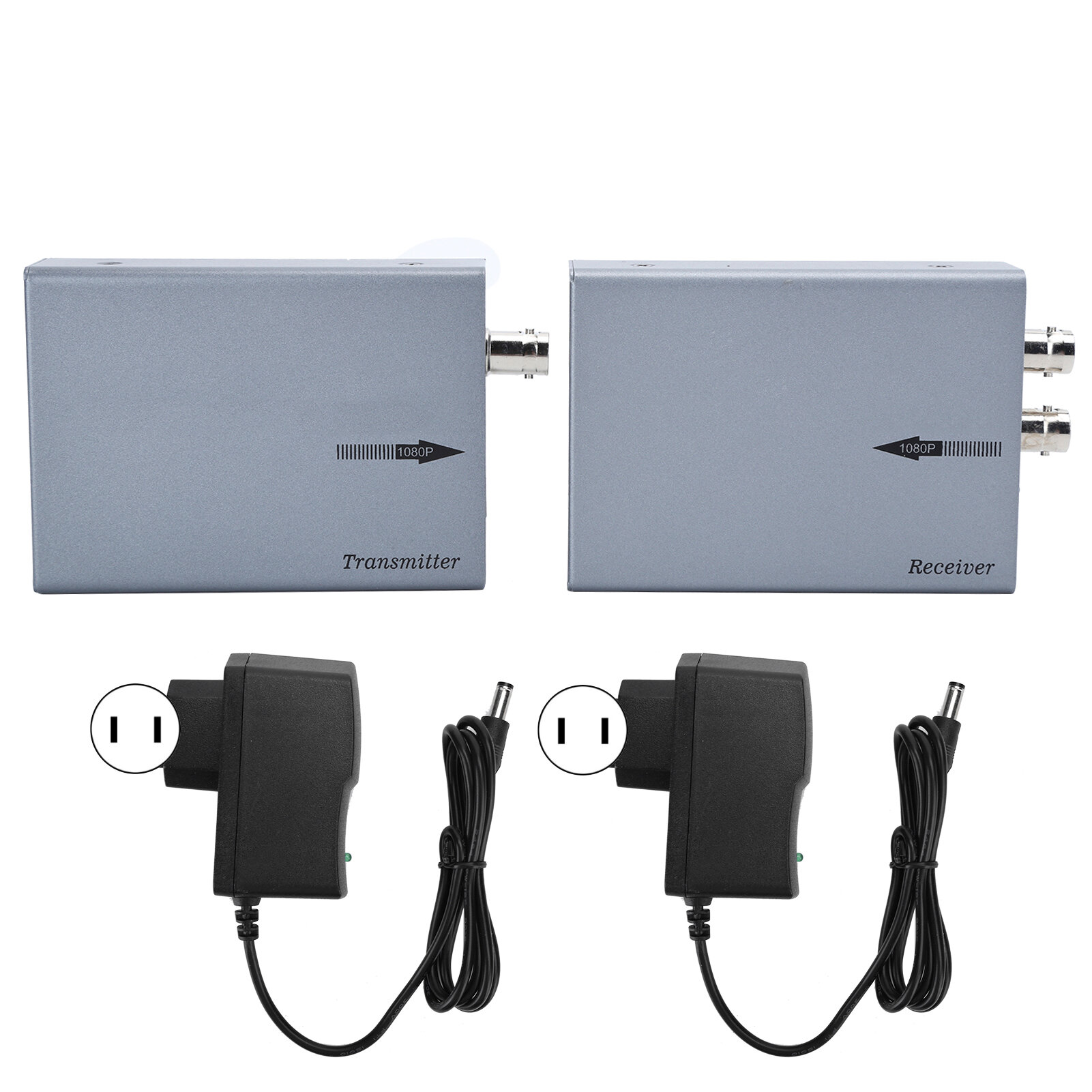 HDMI Coaxial Extender Receiver Display Accessories 1080P 500 Meters Voltage 100 240VUS Plug