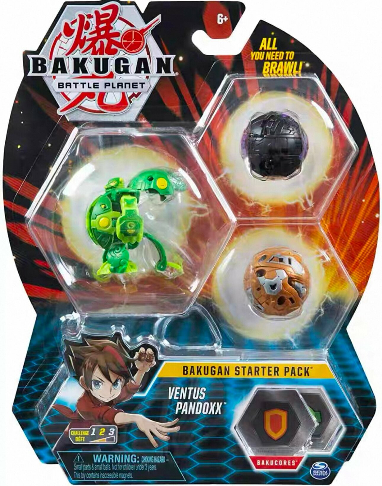 Новая колода карт Bakugan BP Bakugan Star Domain Hegemony Spider Werewolf