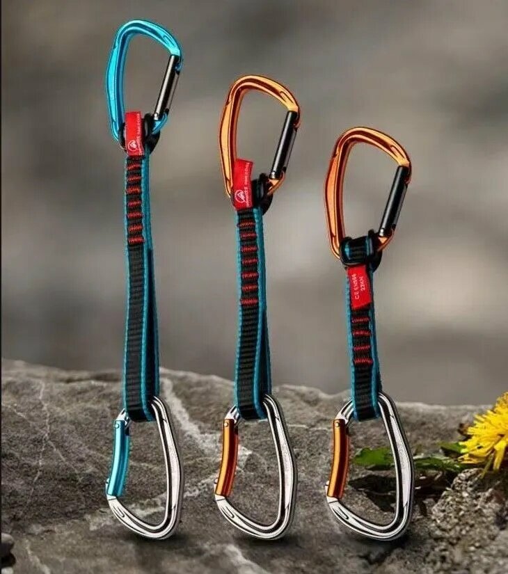 Оттяжка для скалолазания Крюк для скалолазания,28cm,22KN, Camnal