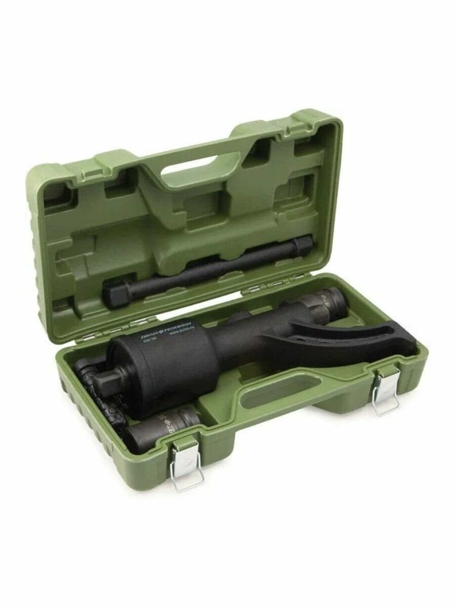 Гайковерт механический усиленный 1" / Гайковерт ручной мясорубка с головками 32, 33 мм дело техники