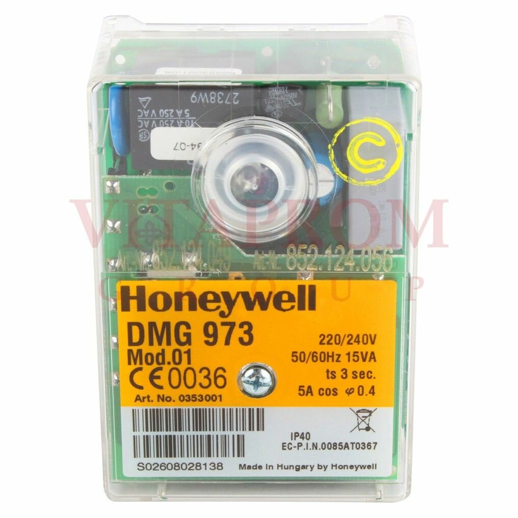 Блок управления горением Honeywell DMG973 mod.01, 0353001