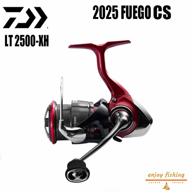 DAIWA 2025 FUEGO CS LT 2500-XH Прялка Рыболовное колесо Рыболовные снасти
