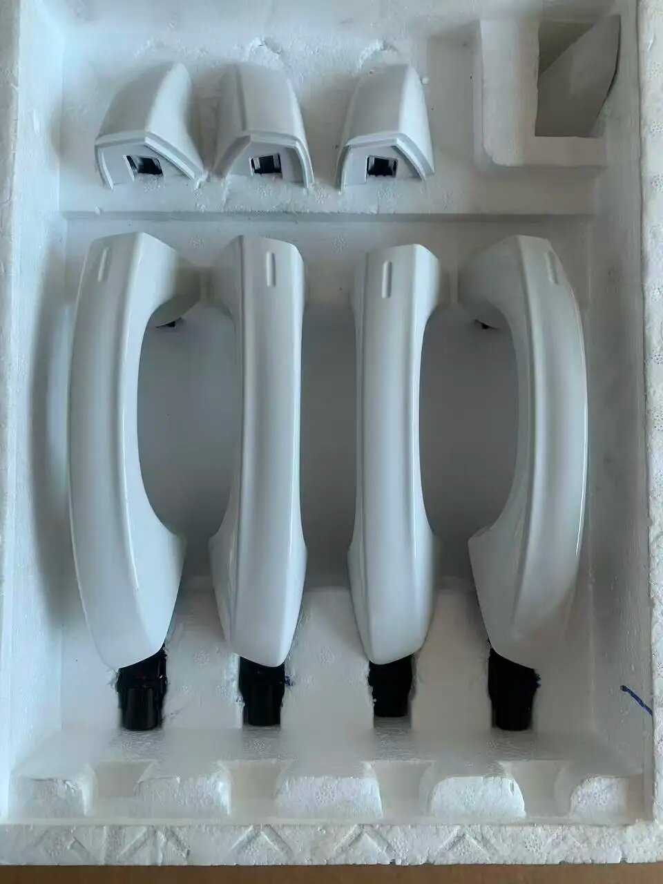 OEM для VW Arteon golf 7 TAYRON T-roc Skoda Fabia Kodiaq octavia superb SEAT Ateca lbiza KESSY Входная дверная ручка без ключа / комплект Polar White