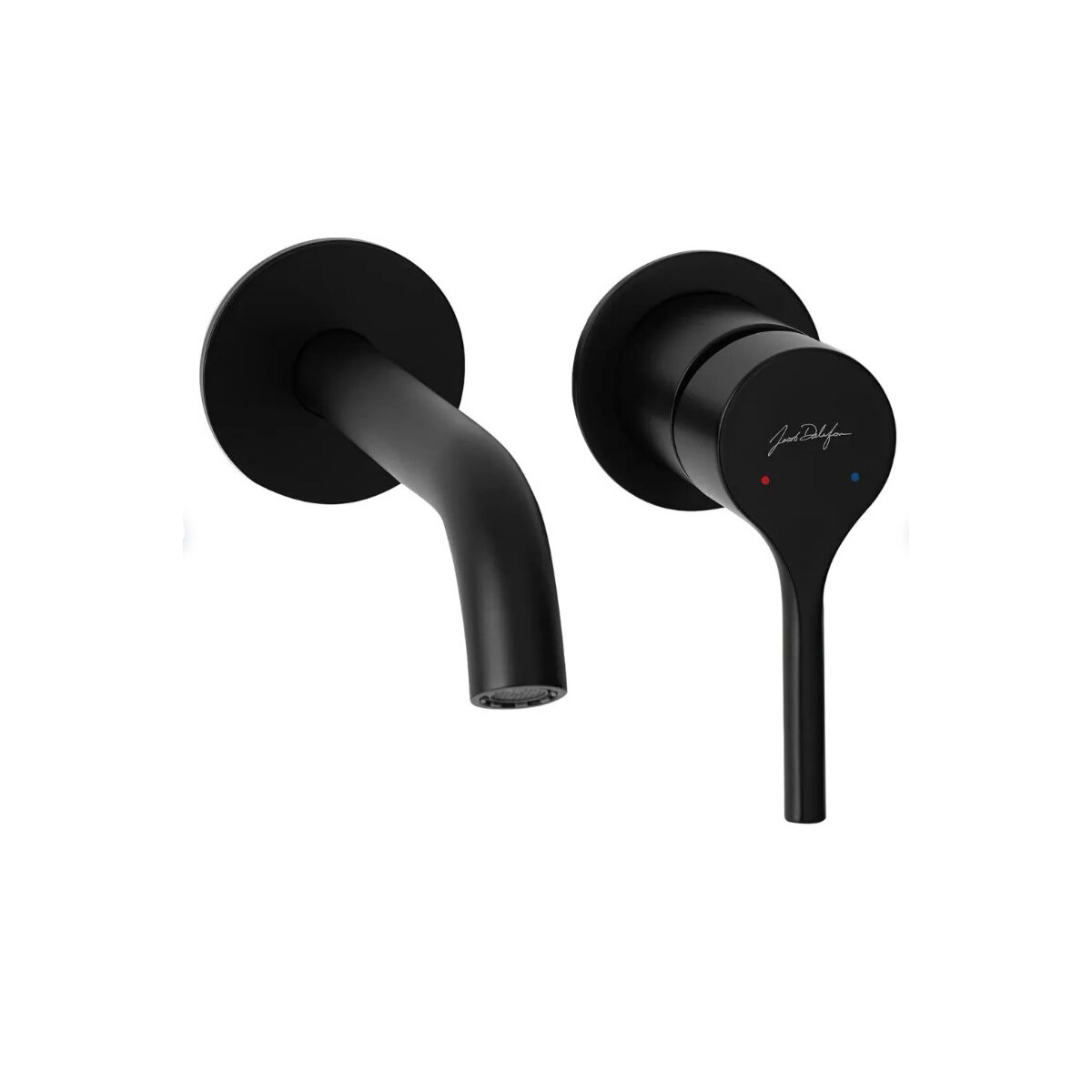 Смеситель для раковины Jacob Delafon (Якоб Делафон) Elate скрытого монтажа E28318-BL черный матовый