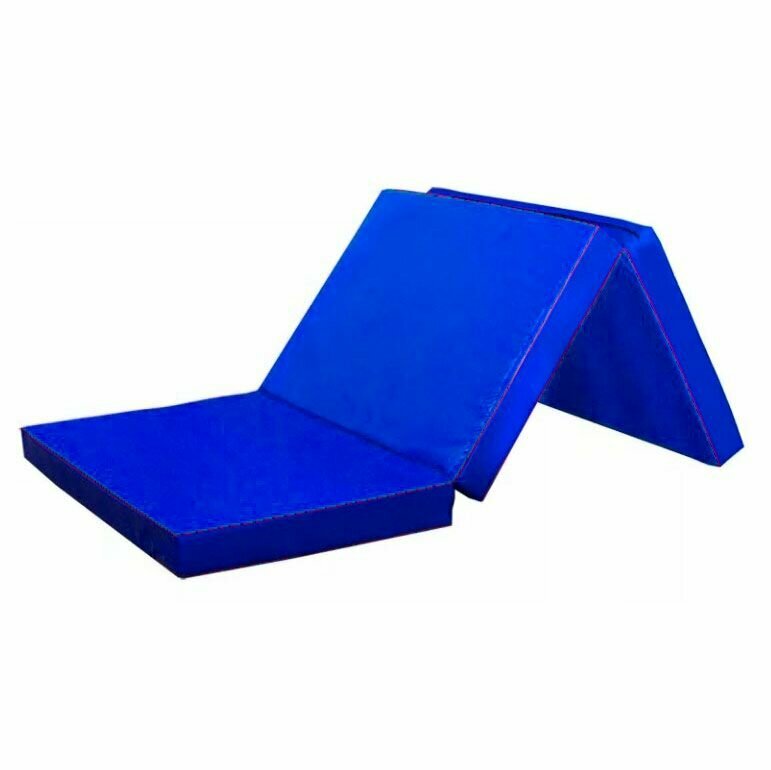 Мат для приземления SportPanda, 2 х 3 х 0.2 м, складной, тент ПВХ + поролон, 22кг/м3