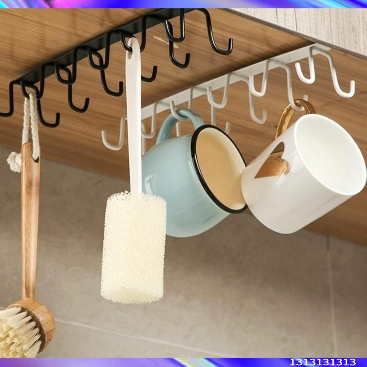 Эксклюзивная подставка для кухонных принадлежностей 26x10x8 см, предназначена для полотенец и половника