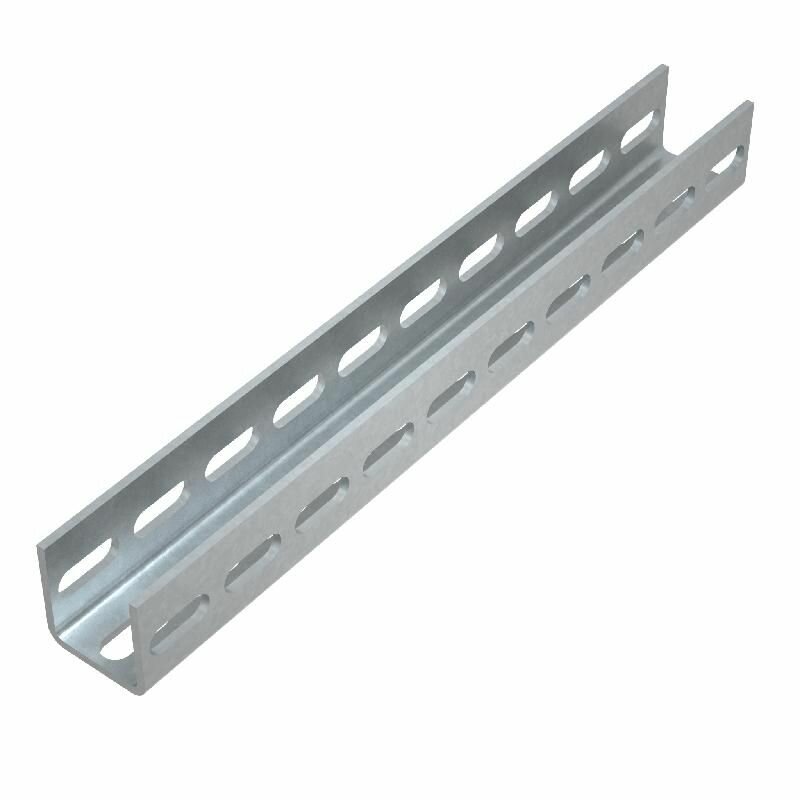 Профиль перфорированный 50х50 L600 сталь 2.5мм P50-50-2.5-600 3P тройная перфорация швеллер КМ LO0936