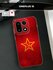 Силиконовый чехол на OnePlus 15 / Ван Плас 15 с принтом Красное знамя