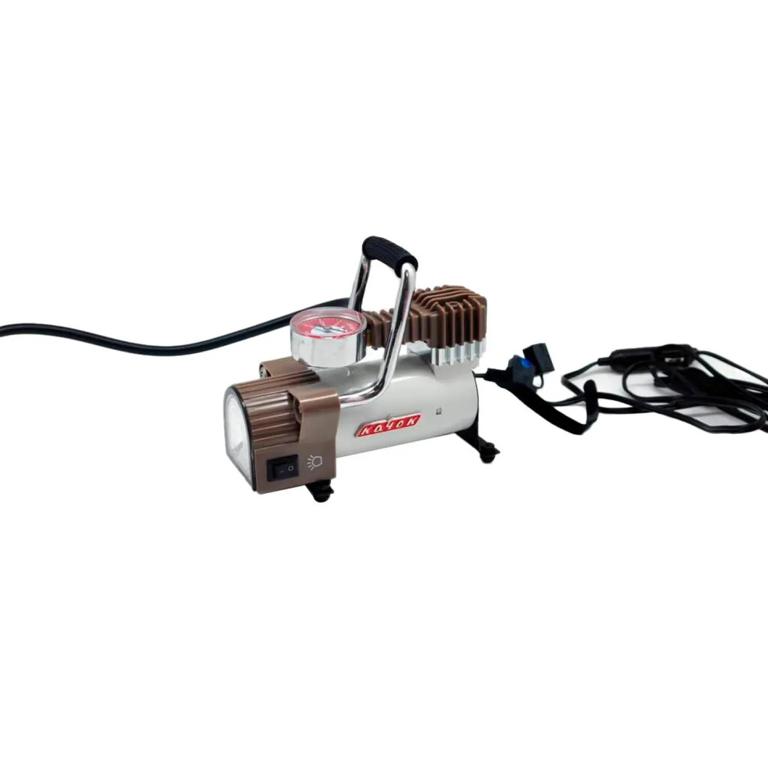 Компрессор автомобильный качок К50 LED