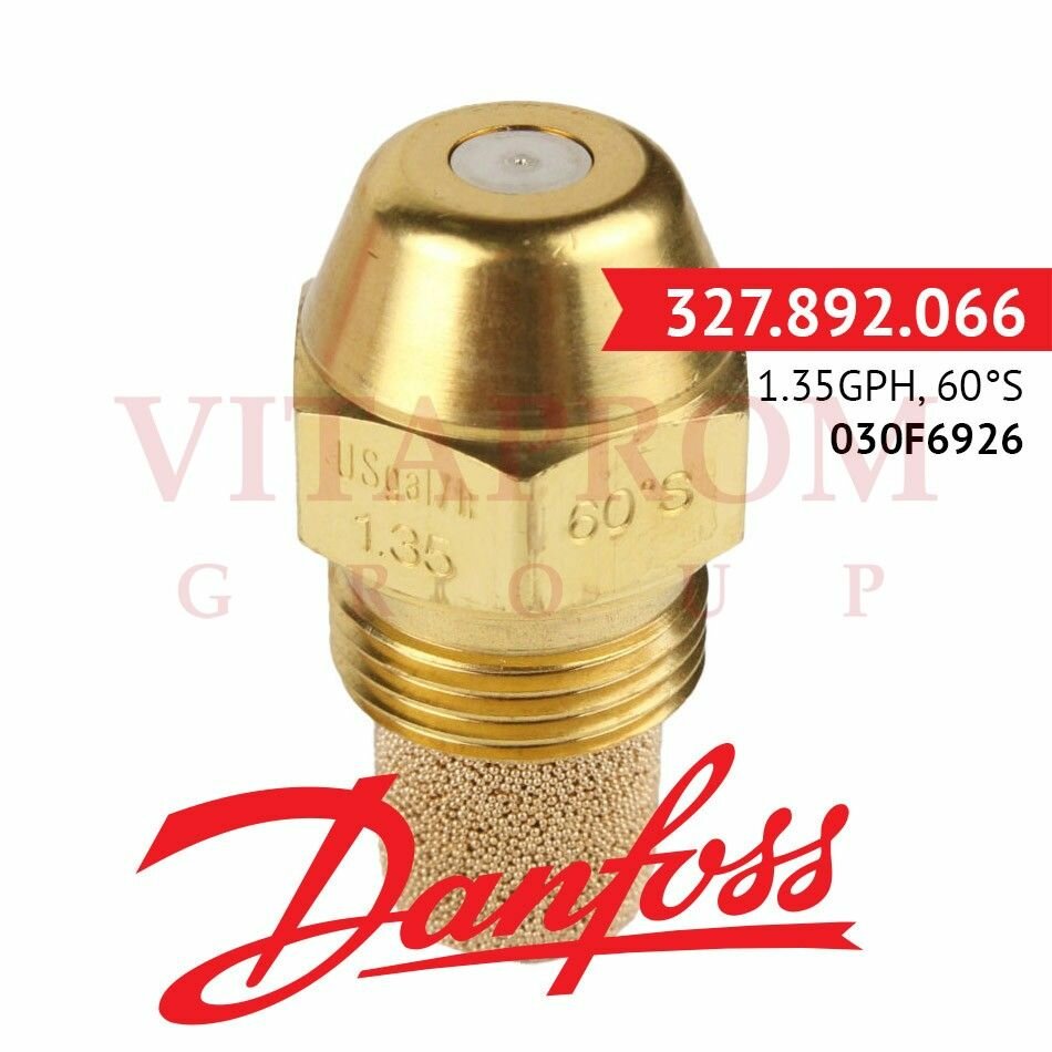 Форсунка Danfoss 1.35GPH, 60S, 030F6926 — фото 1