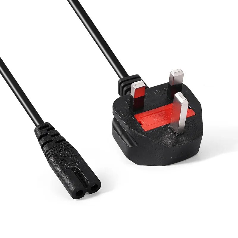 1,2 м британский шнур питания C7 кабель питания для HP Dell Sony Samsung Toshiba ASUS ноутбук LG TV