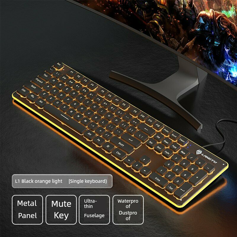 Подходит для ноутбука ASUS Tianxuan 6Pro 5 16inch с беспроводной клавиатурой, перезаряжаемой бесшумной мышью,