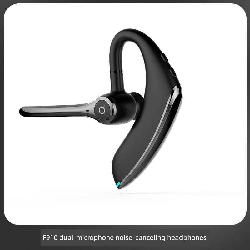 Беспроводные наушники Bluetooth с водонепроницаемым дизайном, не в ушах, деловой черный для вождения и поездок