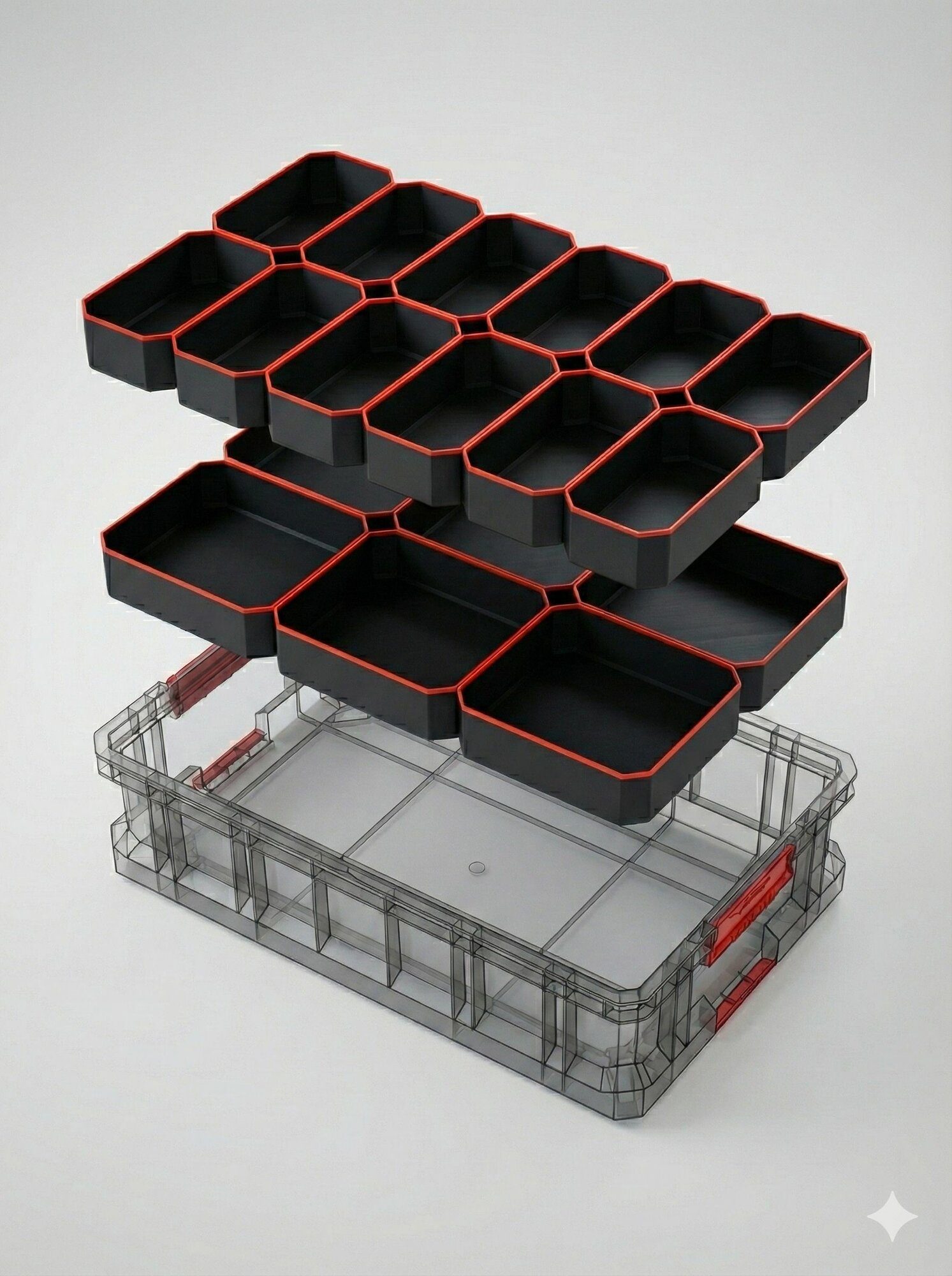 Вставные лотки для ящика Qbrick System Two (6+12 шт)