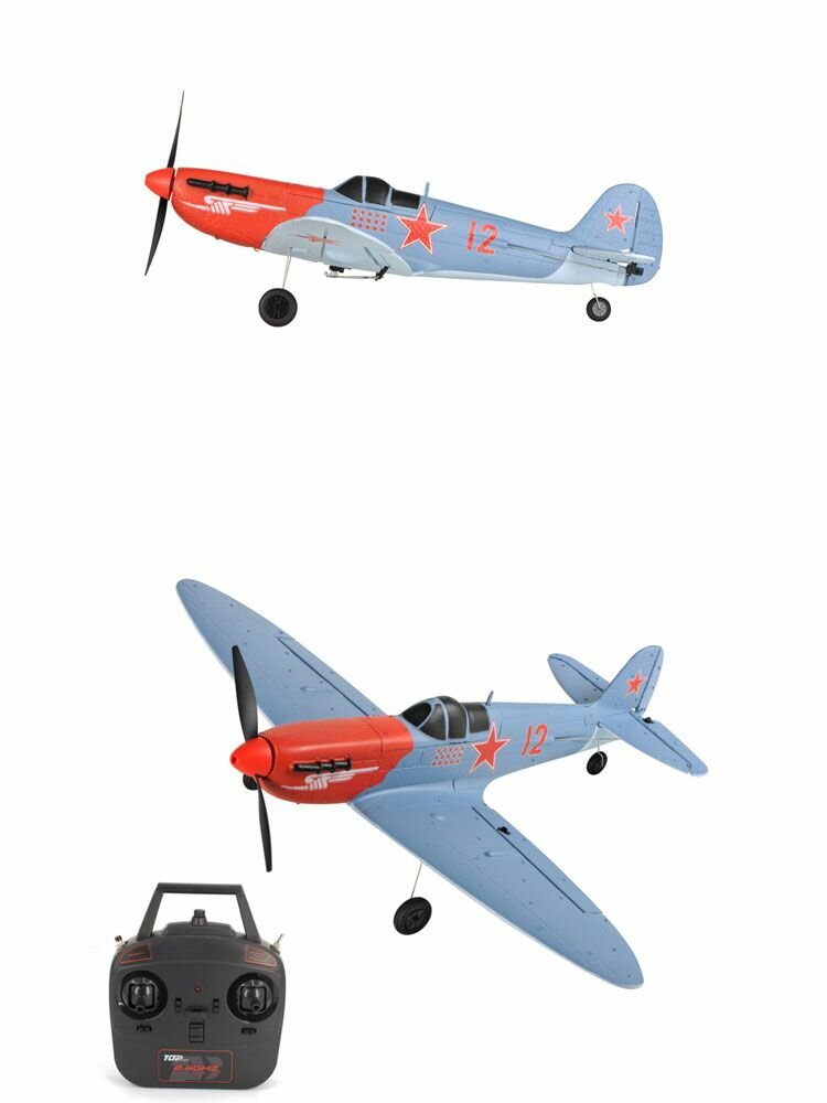 Радиоуправляемый самолет истребитель TOP RC (6-axis, EPP, 450 мм, RTF) - TOP003B02