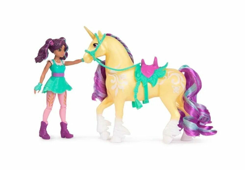 Unicorn Academy Ava и Leaf Кукла и единорог - Ава и Лиф