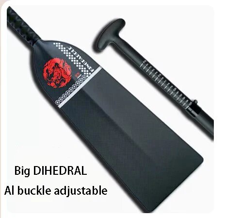 KINGPADDLE весло для лодки-дракона из углеродного волокна CHQAB0740A Big Al Buckle