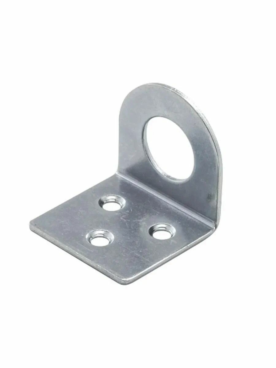 Пробой- Ушко 40 х 75 Гнутое, оцинкованное покрытие, 10 шт. 104590