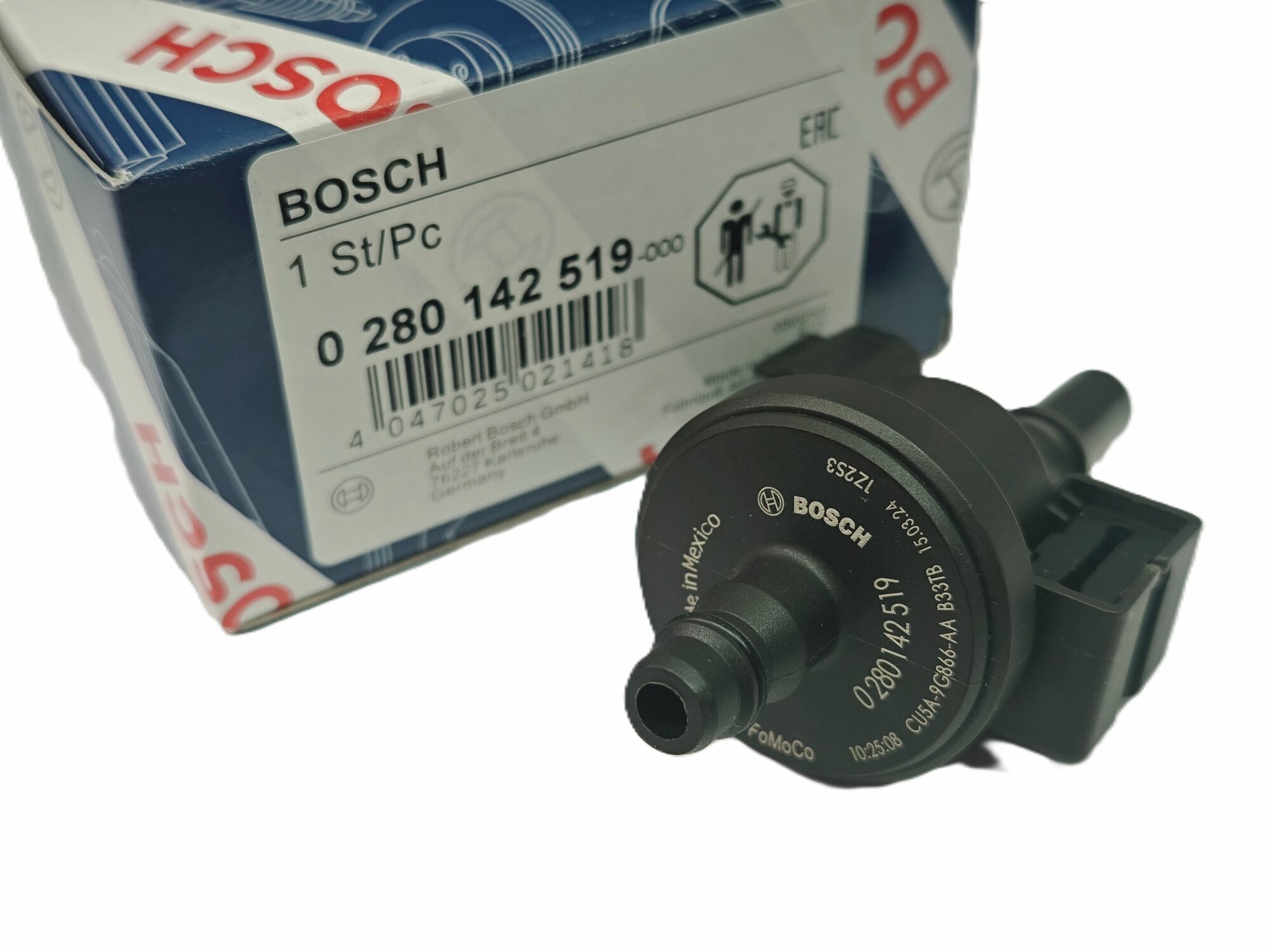 Клапан вентиляции топливного бака EVAP для автомобиля Ford Mondeo Bosch 5194846 / 280142519 / CU5A9G866AA