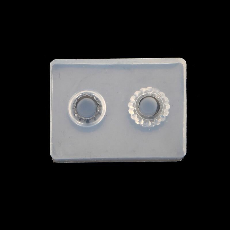 Силиконовая форма с большим отверстием из бисера, браслет, ювелирный инструмент из смолы