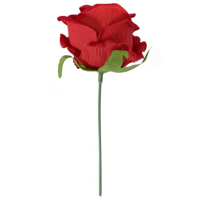 Romantic silk rose flowers for valentines day gift and home decoration