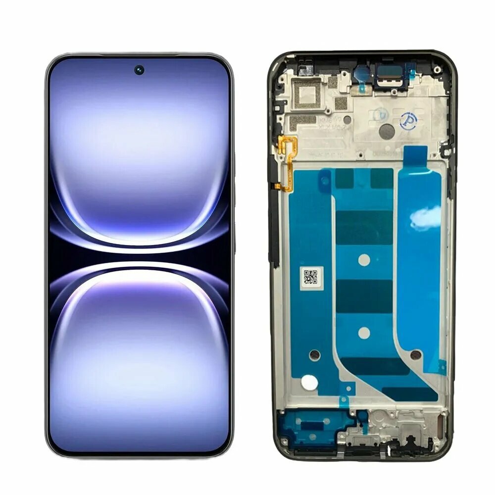 Дисплей(экран) для Tecno Spark 40 Pro KM6(текно спарк 40 про) в сборе с тачскрином рамкой (TFT)