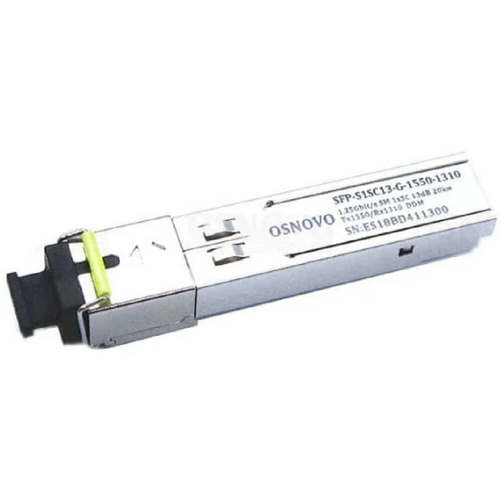 Модуль SFP SFP (miniGBIC) OSNOVO SFP-S1SC13-G-1550-1310