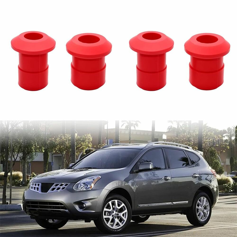 Комплект Полиуретановых Втулок Переднего и Заднего Подрамника Для Nissan Rogue 2008- 2019 2020