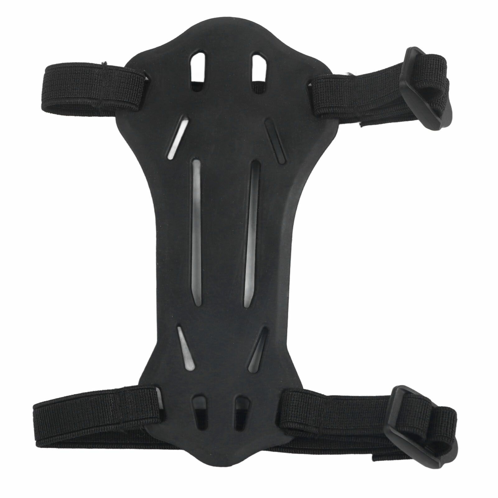 Резиновые защитные приспособления для стрельбы из лука, регулируемые, безопасные, дышащие, эластичные, изогнутые, для лета, черные