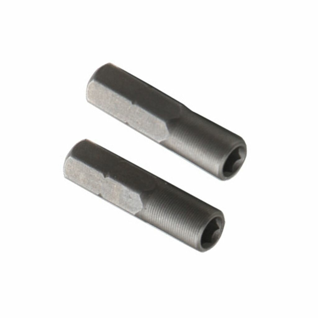 Принадлежности для инструментов,2 шт. Магнитный переходник для торцевых головок диаметром от 6,35 мм до 4 мм, отвертка диаметром 1/4 дюйма
